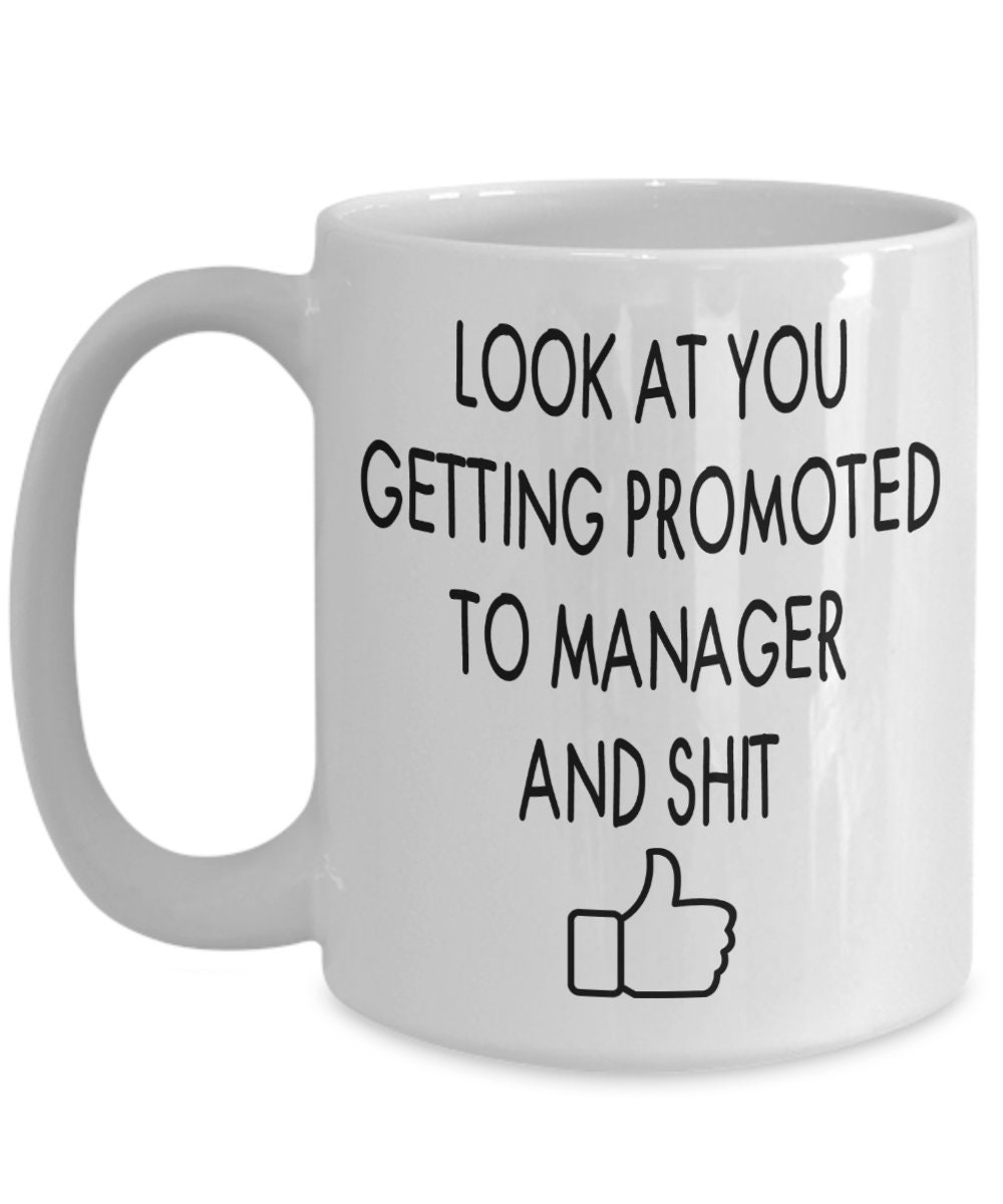 Manager Promotion Gift Manager Promotion Promoted Manager - Etsy