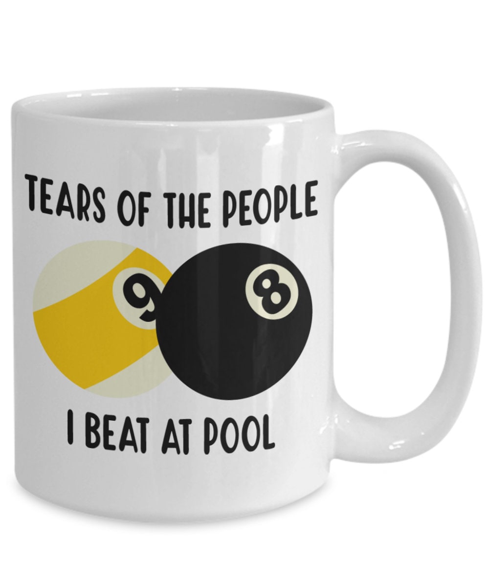 Pool Player Pool Gift Billiards Gift Pool Mug Billiards - Etsy