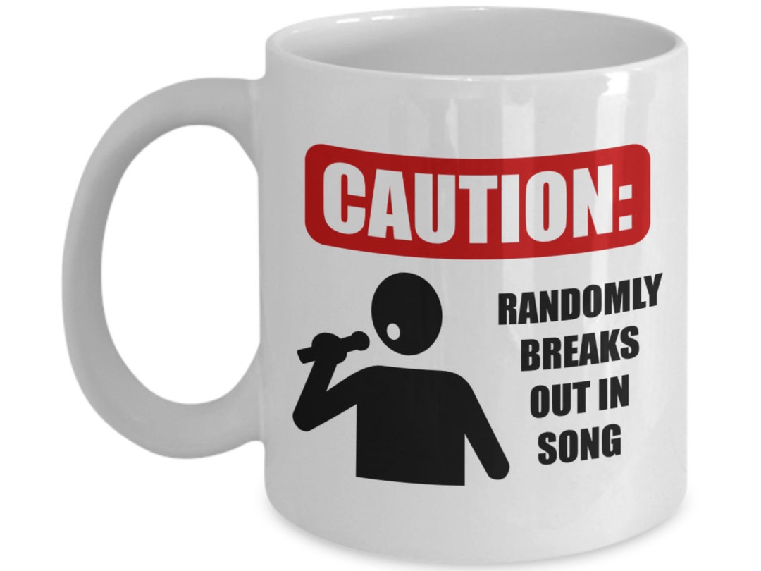 Singer Gift, Singer Mug, Gift for Singer Man or Woman, Music Mug, Gift ...