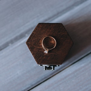 Proposal Ring Box, Ring Box Wedding, Engagement Ring Box Wood. - Etsy
