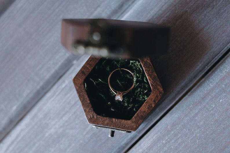 Proposal Ring Box Ring Box Wedding Engagement Ring Box Wood. - Etsy