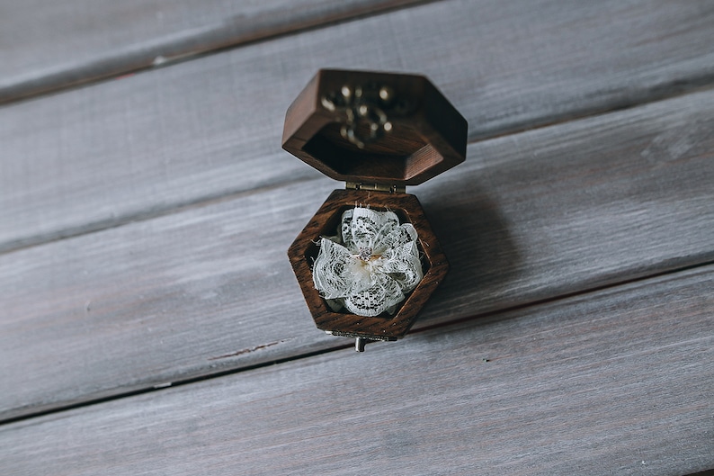 Proposal Ring Box Ring Box Wedding Engagement Ring Box Wood. - Etsy