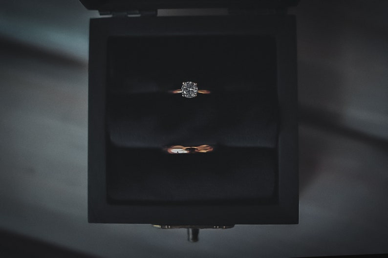 Black Ring Box Gothic Ring Box Ring Box for Wedding - Etsy