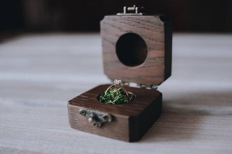 Ring box engagement Ring box Wedding ring box Ring box wedding | Etsy