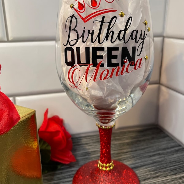 Happy Birthday Wine - Etsy