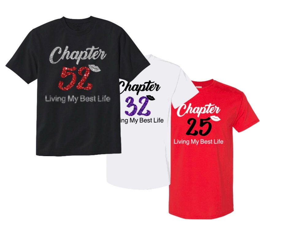 Chapter 32 Birthday Shirt Birthday Shirt Chapter Shirt | Etsy