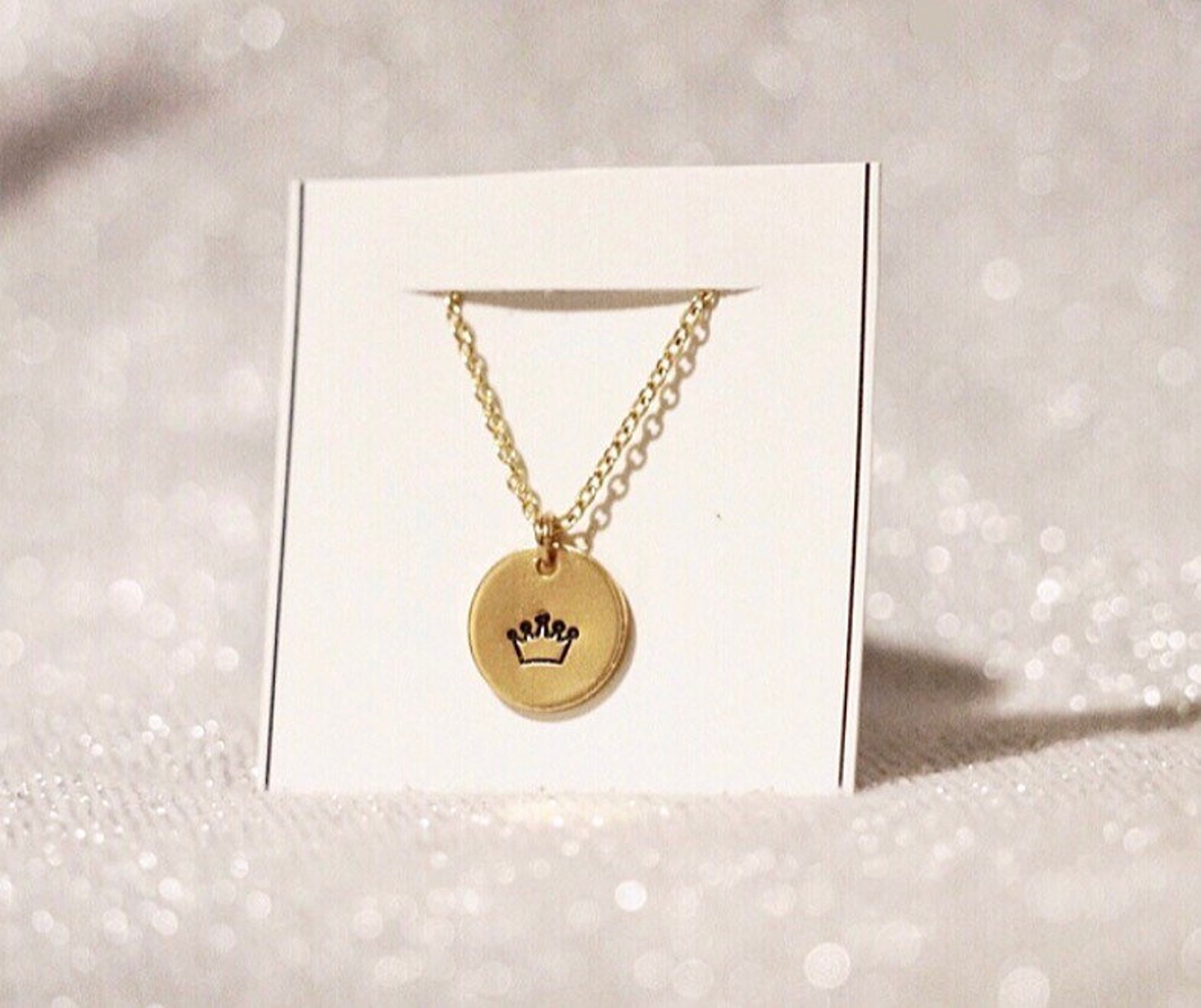 Crown Necklace | Etsy