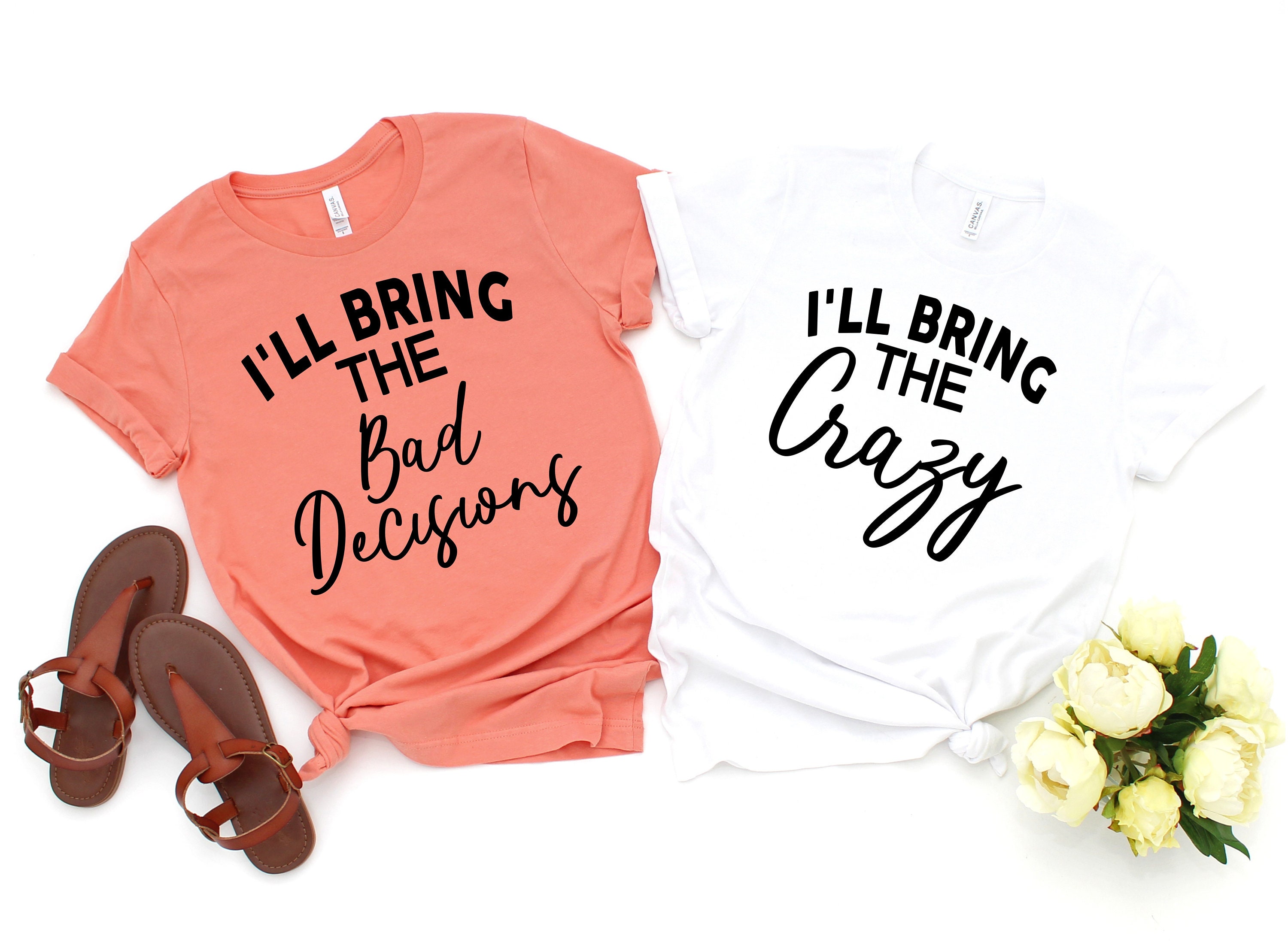 Funny Matching Shirts, I'll Bring Vacation Shirt, Party Tees, Best ...