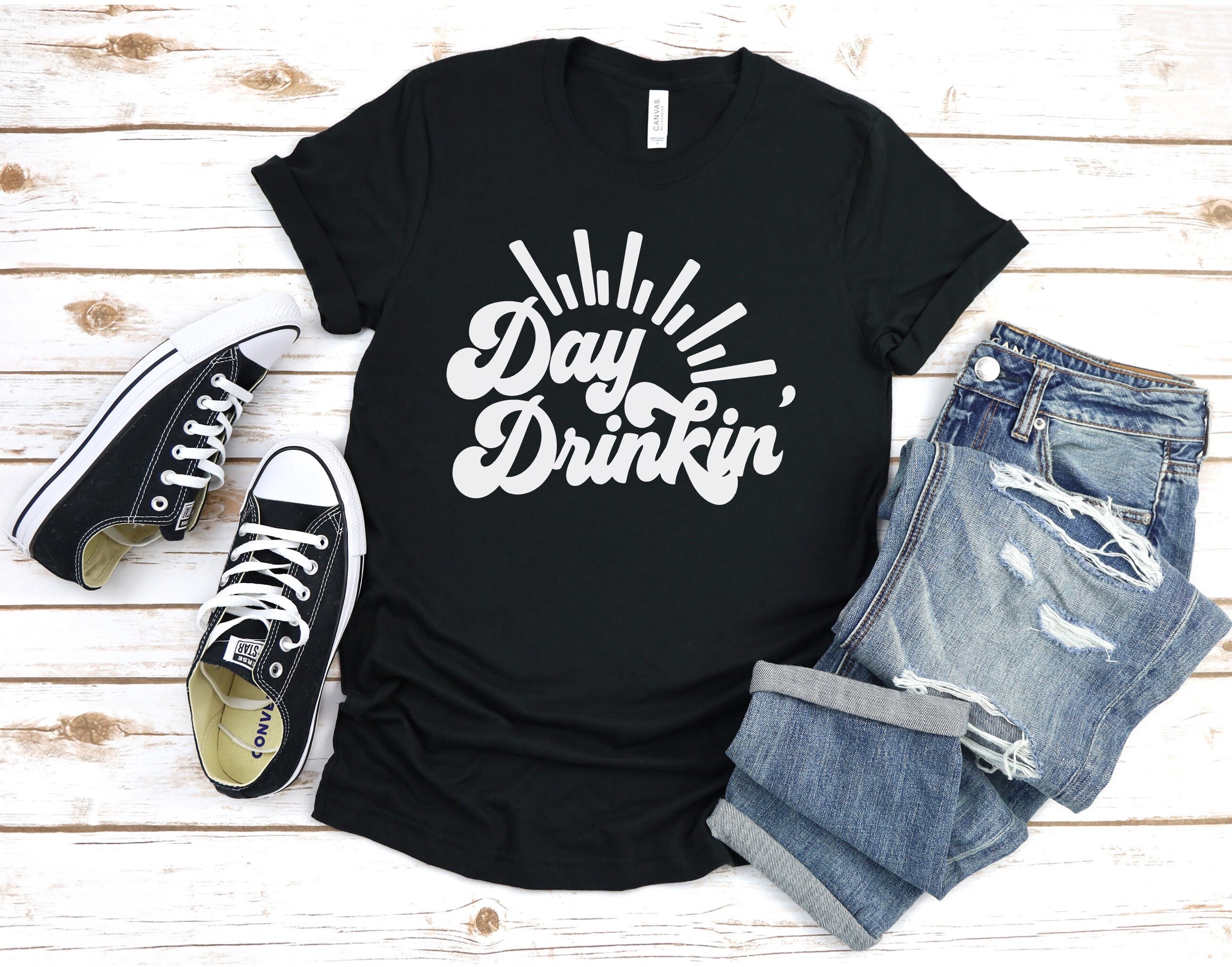 Day Drinkin Shirt, Cute Summer Shirt, Day Drinking T-shirt, Drinking ...