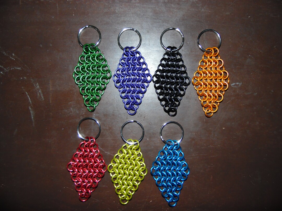 Anodized Aluminum Keychains - Etsy