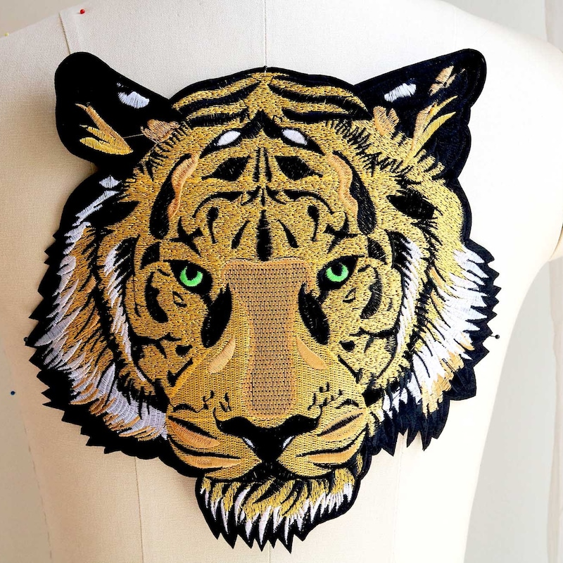 Iron on Tigers Patch - Etsy
