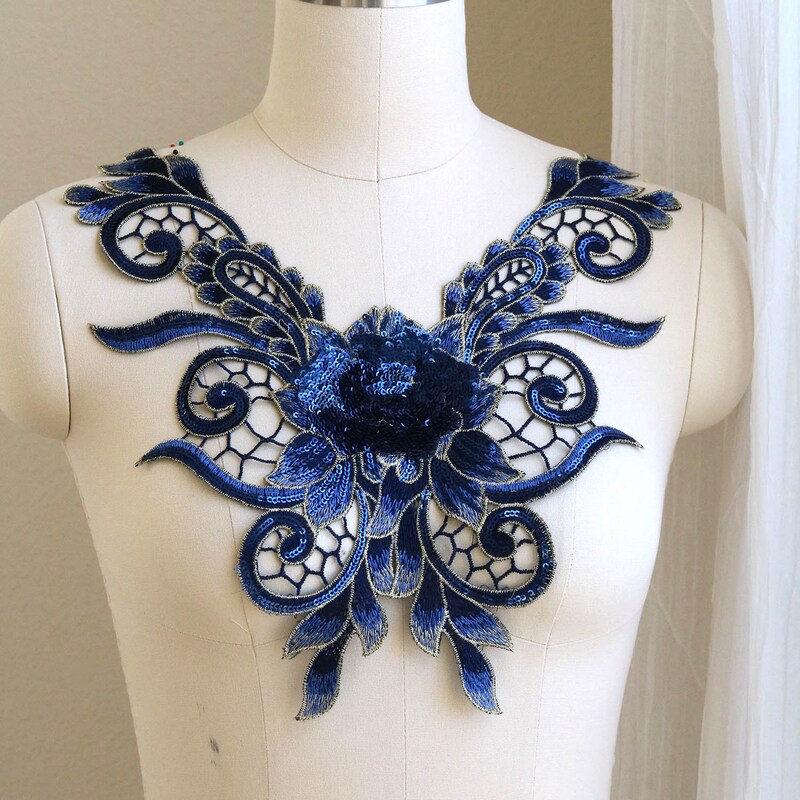 Neckline Applique - Etsy
