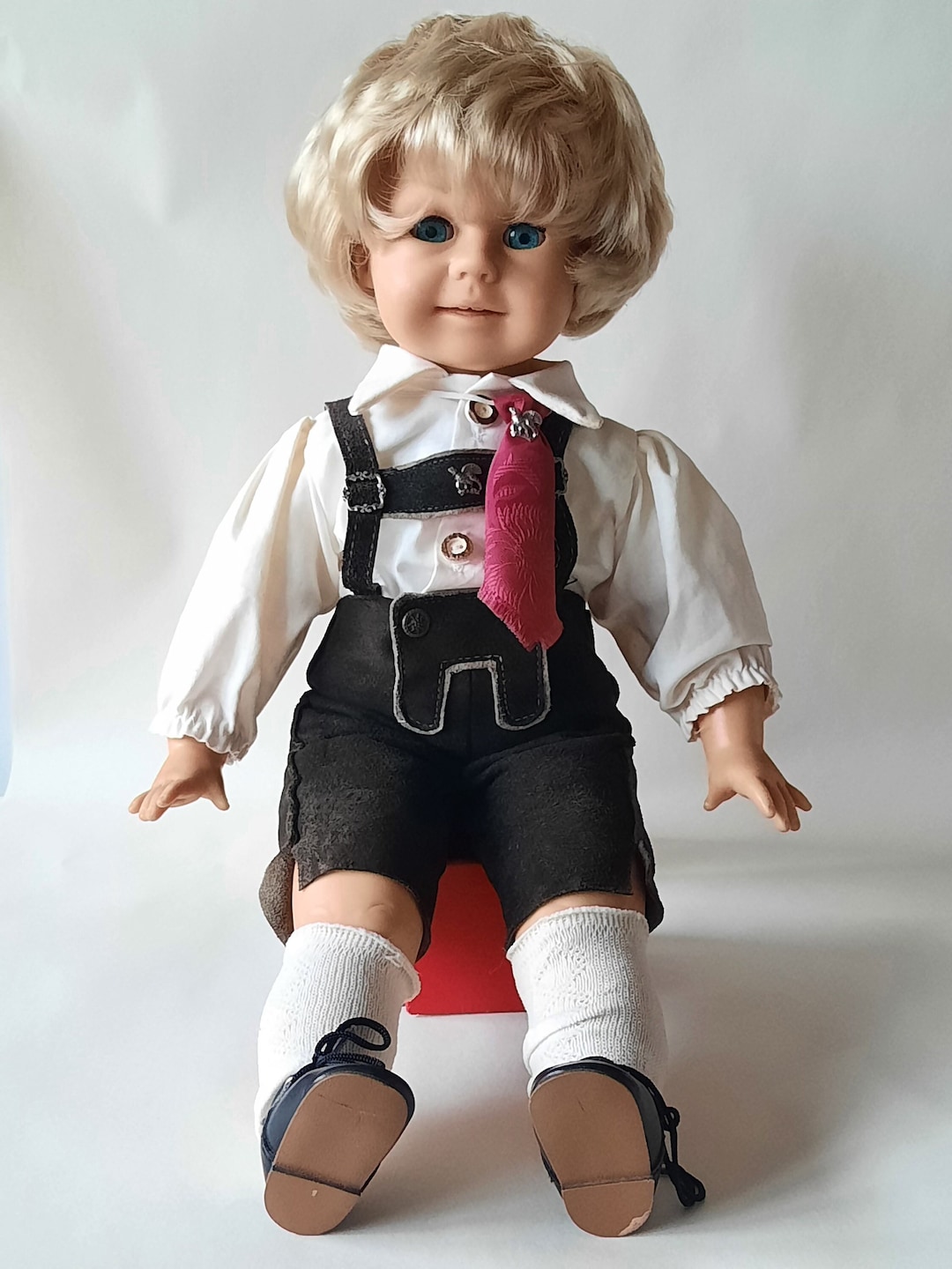 Vintage Engel Puppe Boy Doll Made in Germany - Etsy