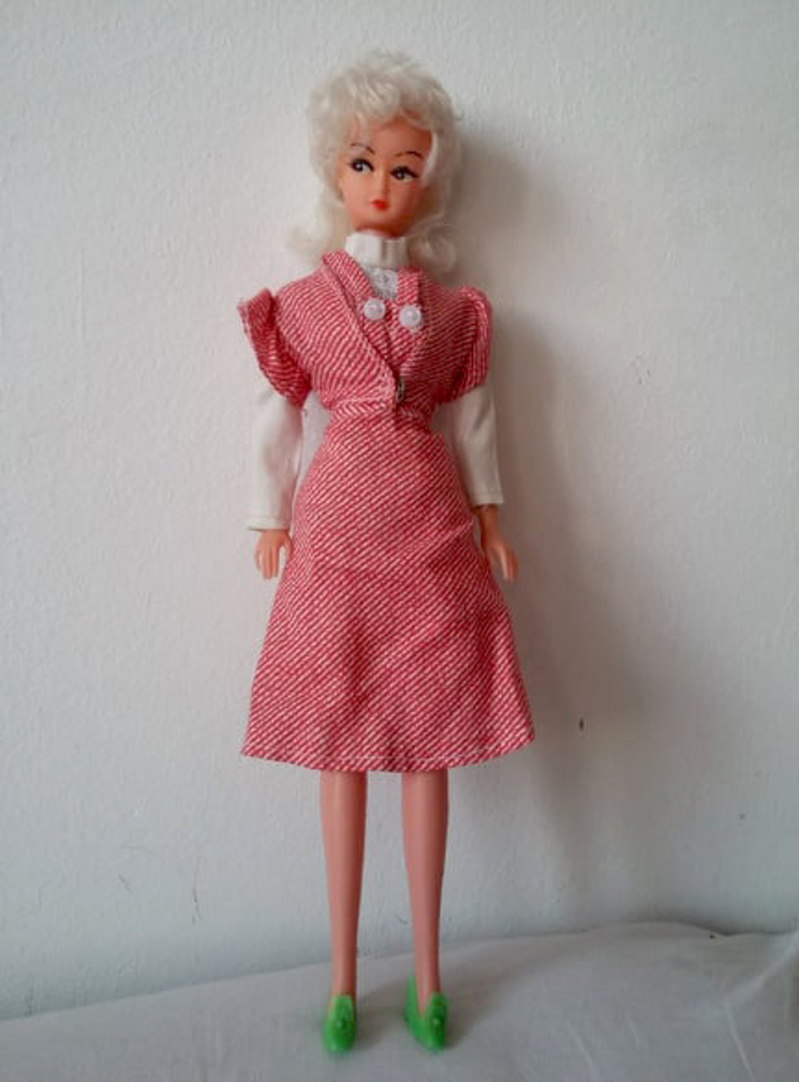 Vintage Petra Doll (barbie Size) by Plasty 60s Striped Dresses and One ...
