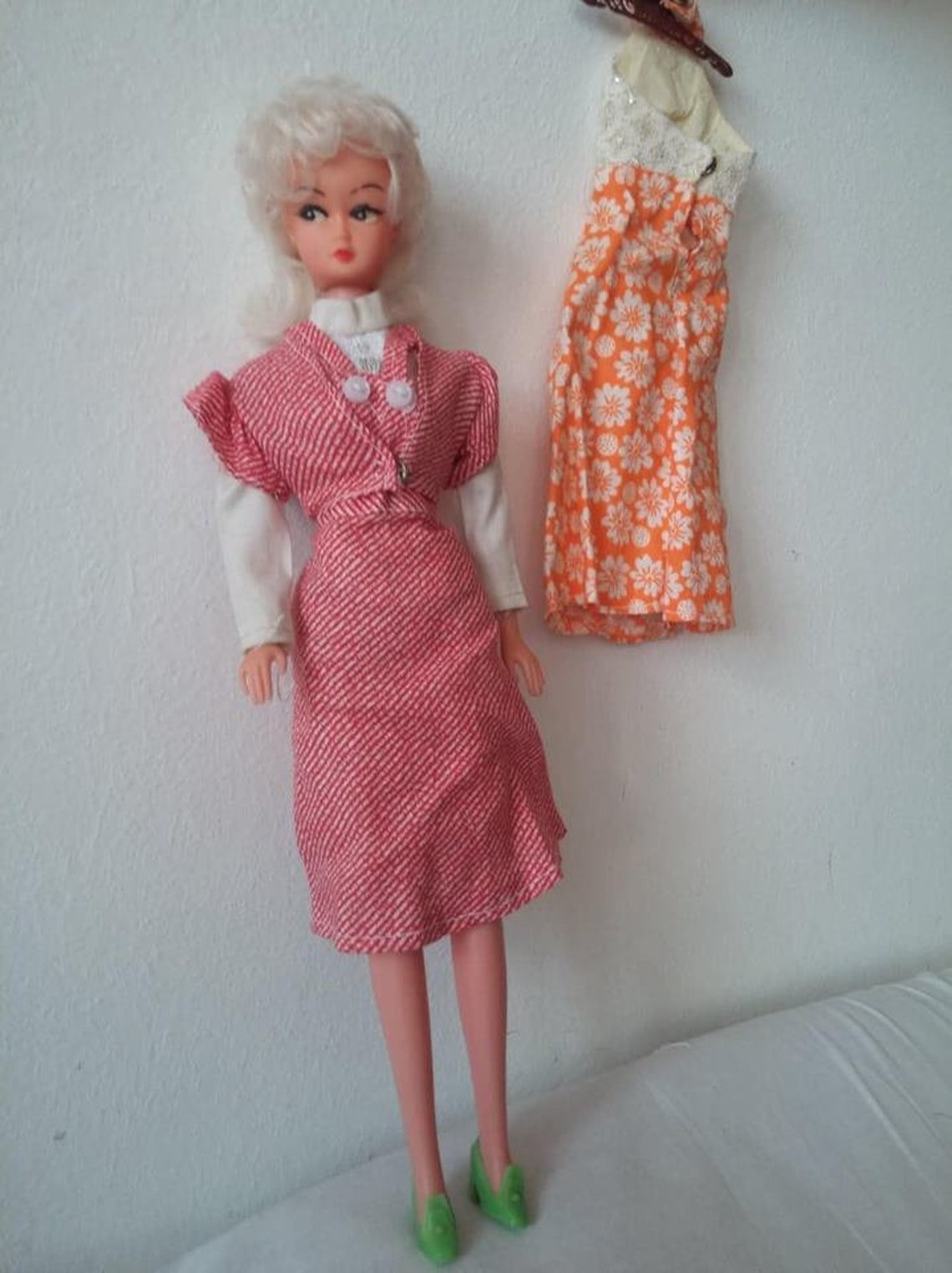 Vintage Petra Doll (barbie Size) by Plasty 60s Striped Dresses and One ...