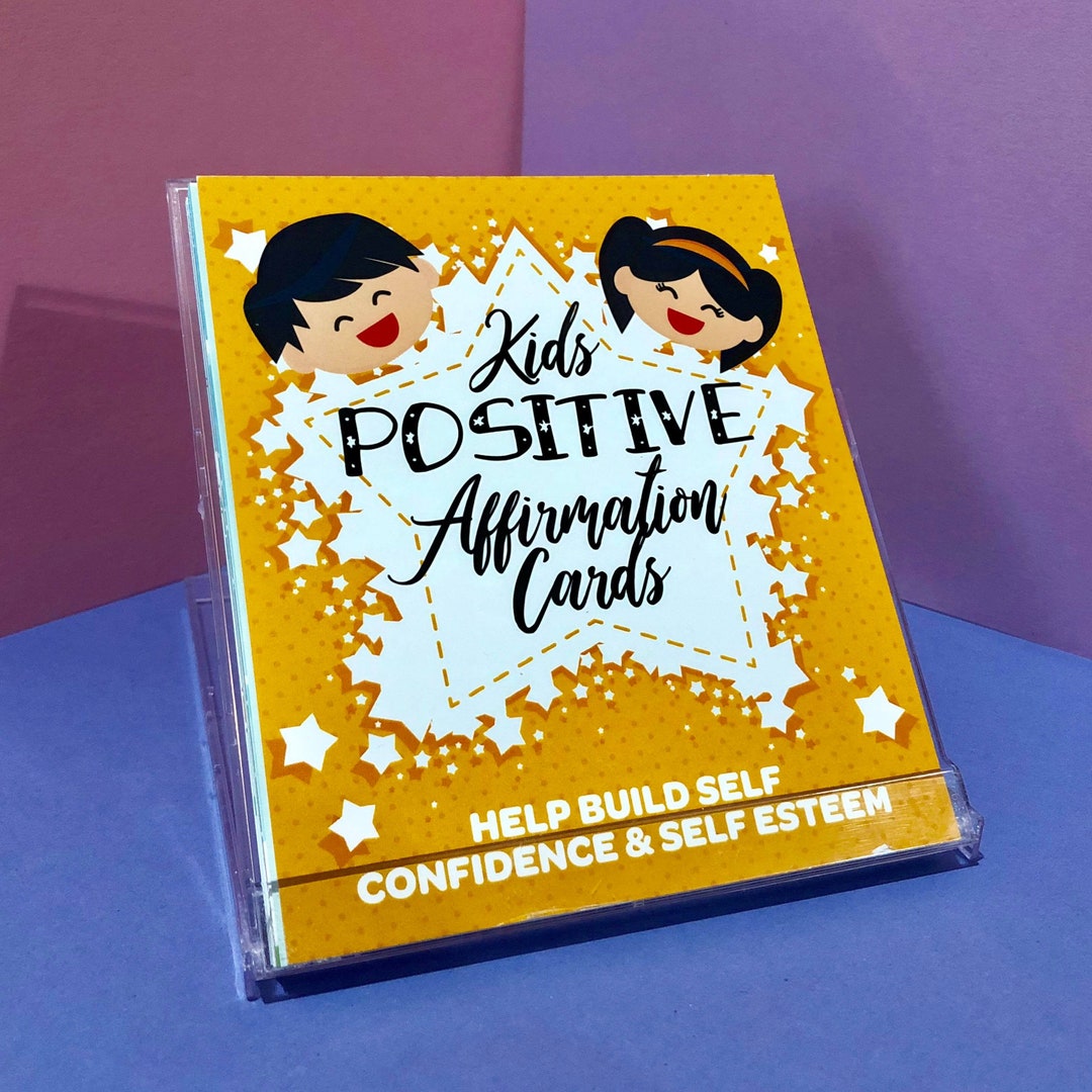 Kids Positive Affirmation Cards - Etsy