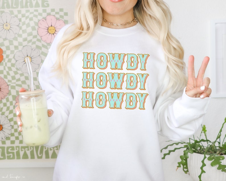 Western DTF Howdy Howdy Howdy DTF TRANSFER DTF1887 - Etsy