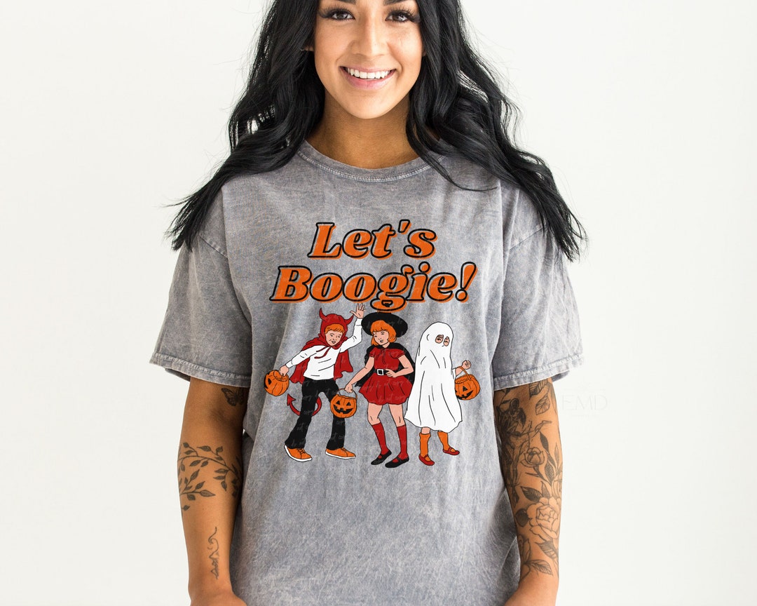 Halloween Let's Boogie DTF TRANSFER Ready to Press Direct to Film Cold ...