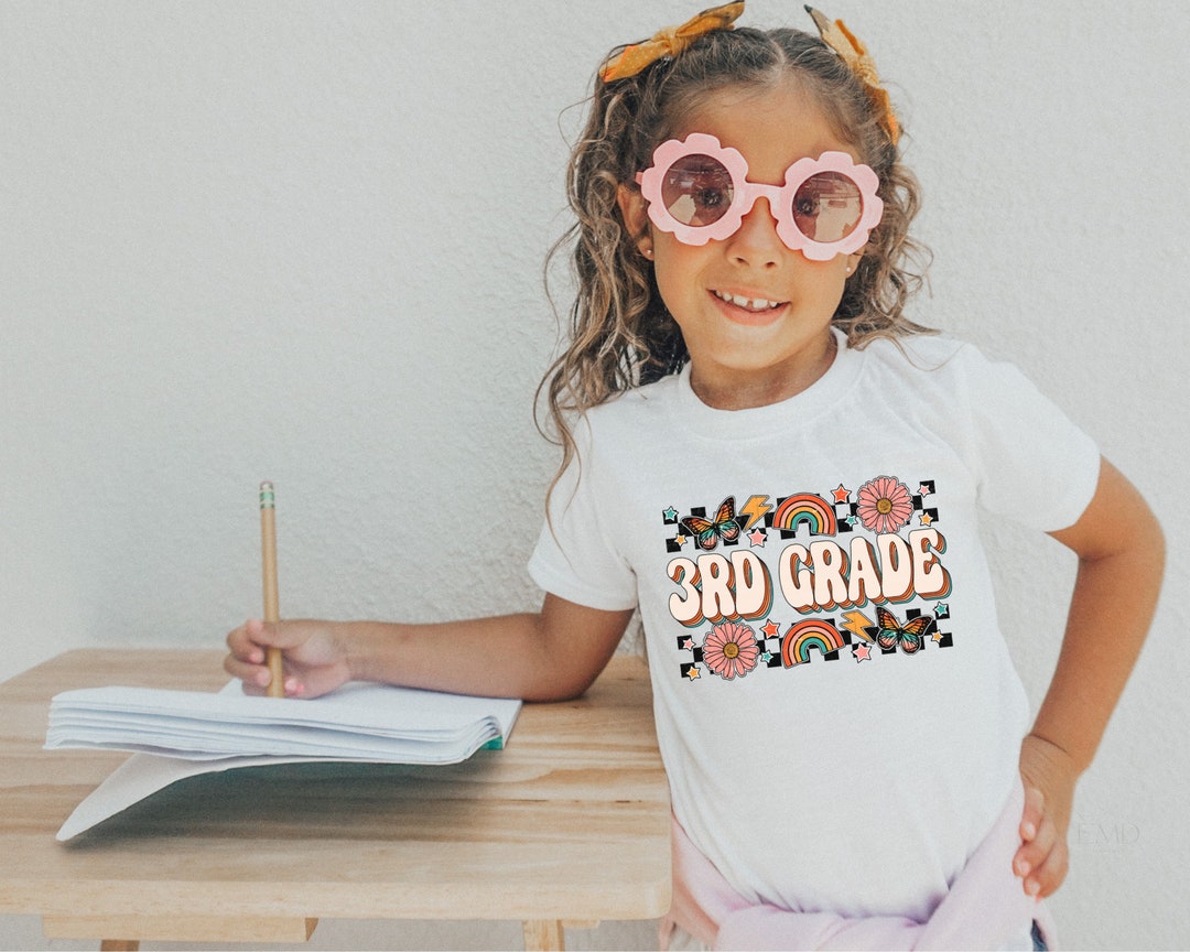 3rd Grade DTF TRANSFER Back to School Ready to Press - Etsy