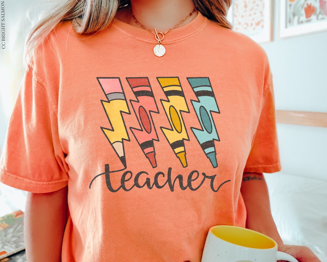 Teacher DTF Transfer School DTF Transfer Ready to Press - Etsy