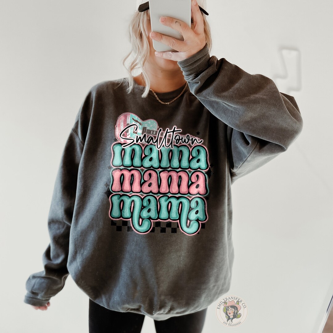 Small Town Mama DTF TRANSFER Direct to Film Ready to Press 5264 - Etsy