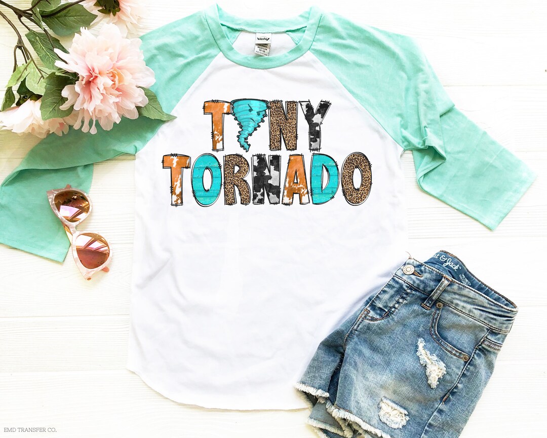 Western DTF Tiny Tornado Kids DTF TRANSFER | Ready to Press | Direct to Film | Cold Peel ...