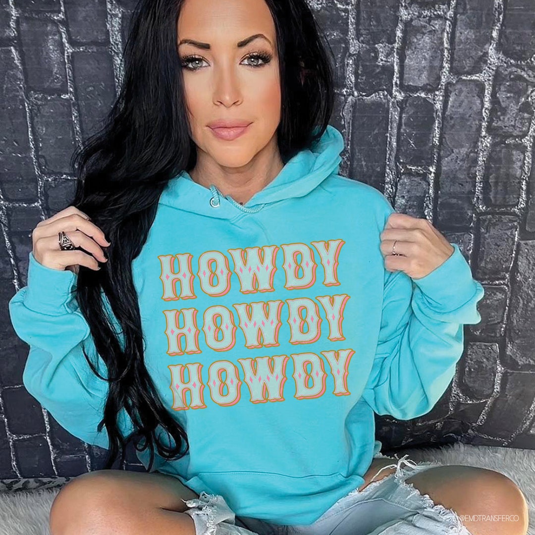 Western DTF Howdy Howdy Howdy DTF TRANSFER 1887 - Etsy