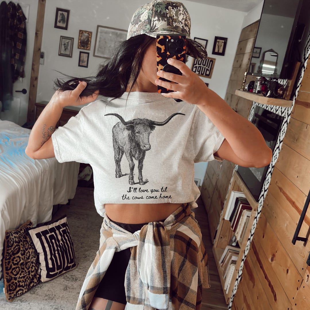 Western Cows Come Home DTF Transfer Ready to Press | Direct to Film ...