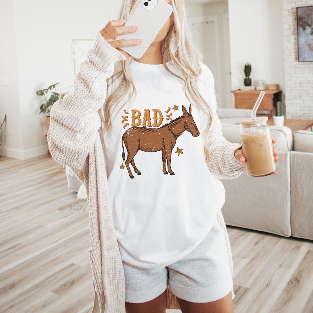 Bad Donkey DTF TRANSFER Ready to Press Direct to Film Cold Peel ...