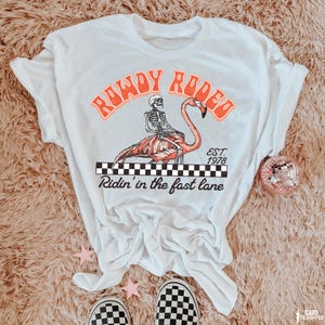 Western Rowdy Rodeo DTF TRANSFER | Ready to Press | Direct to Film ...