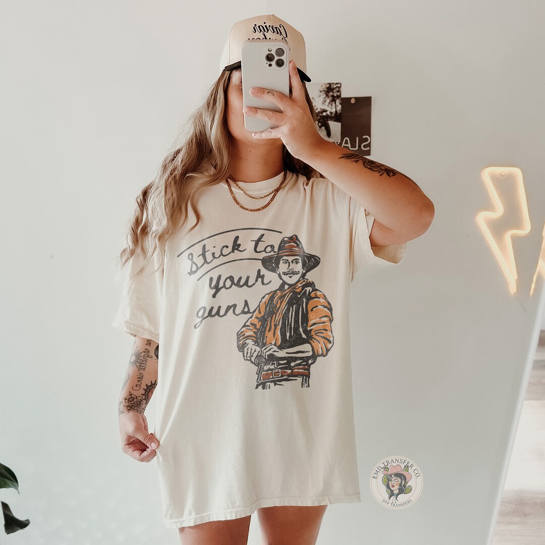 Western DTF TRANSFER Ready to Press Direct to Film Cold Peel Transfer ...