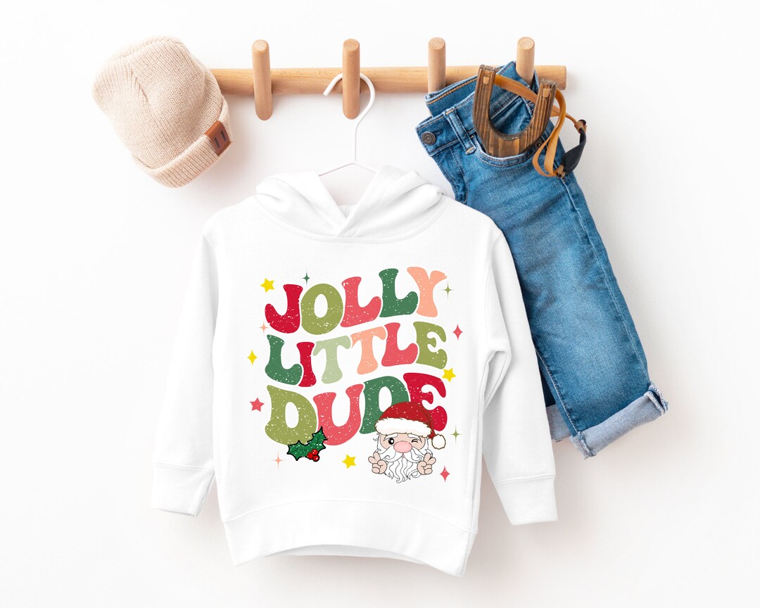 Jolly Little Dude Christmas DTF Transfer | Ready to Press 1378 - Etsy