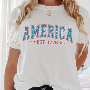 America DTF TRANSFER Ready to Press Direct to Film Hot or - Etsy