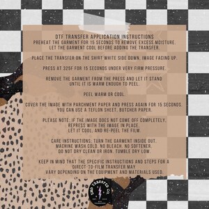 Teacher DTF Transfer Ready to Press Direct to Film Cold Peel Transfer ...