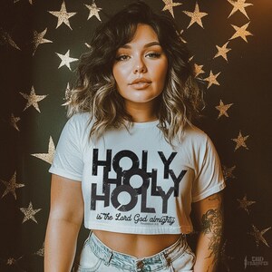 Faith Holy is the Lord God Almighty DTF TRANSFER Direct to Film Ready to Press Cold Peel 8875 - Etsy