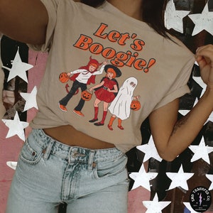 Halloween Let's Boogie DTF TRANSFER | Ready to Press | Direct to Film ...