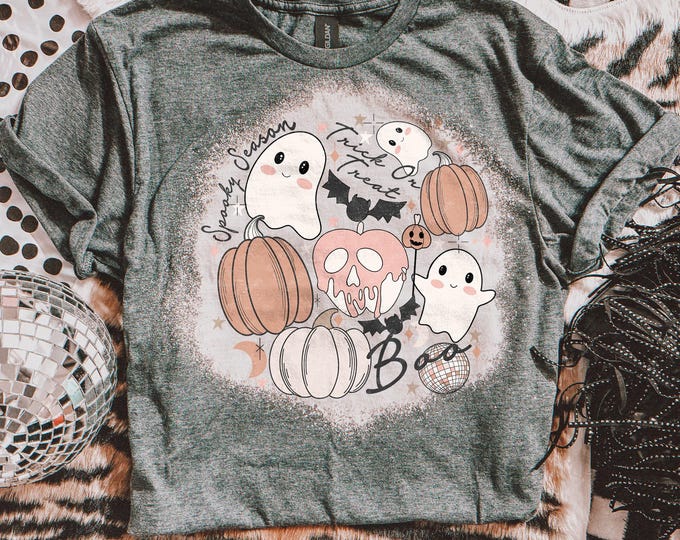 Halloween Ghost Mini DTF TRANSFER Ready to Press Direct to Film Cold ...