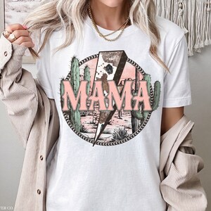 Mama DTF TRANSFER Western Cactus DTF Ready to Press Direct - Etsy