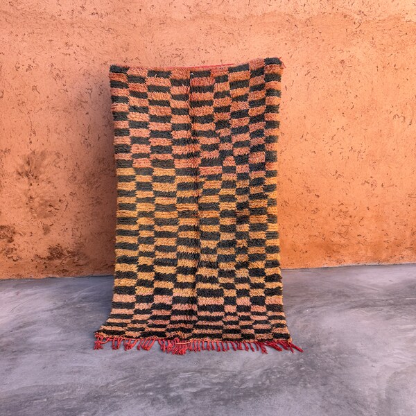 Checkered Rug - Etsy