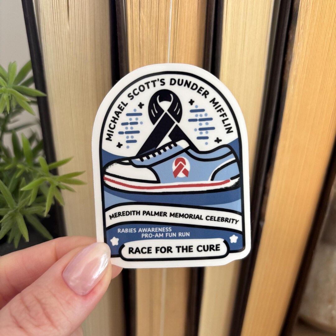 The Office Sticker | Rabies Race for the Cure Sticker | the Office Fan ...