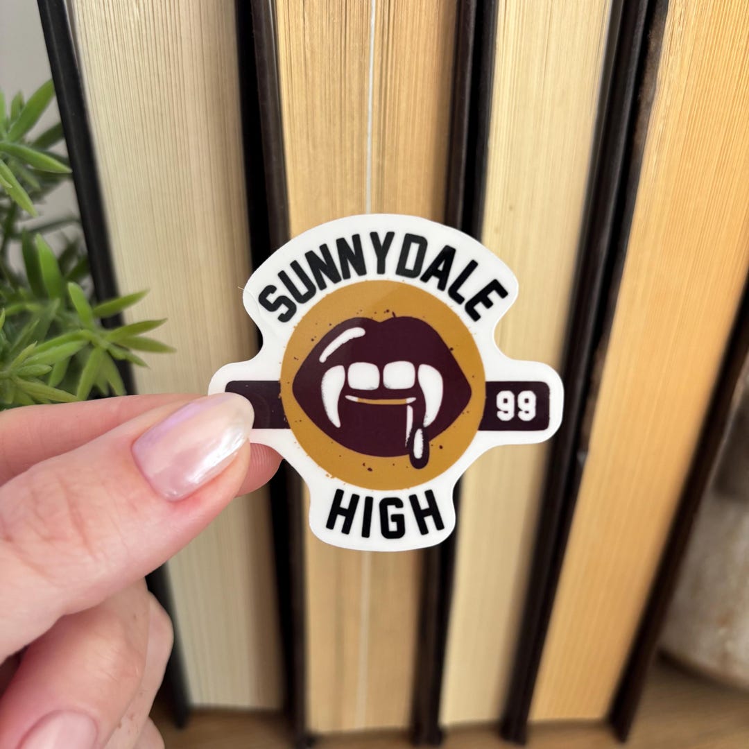 Sunnydale High Sticker | Buffy the Vampire Slayer Fan Art | Vampire ...