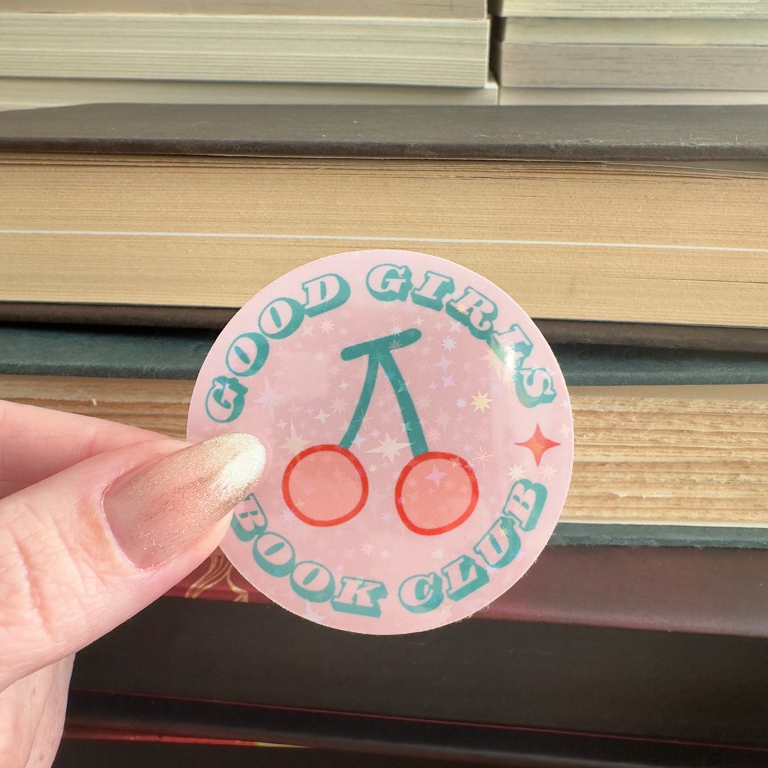 Cherry Good Girls Book Club Sticker | Spicy Romance Book | Bookish ...