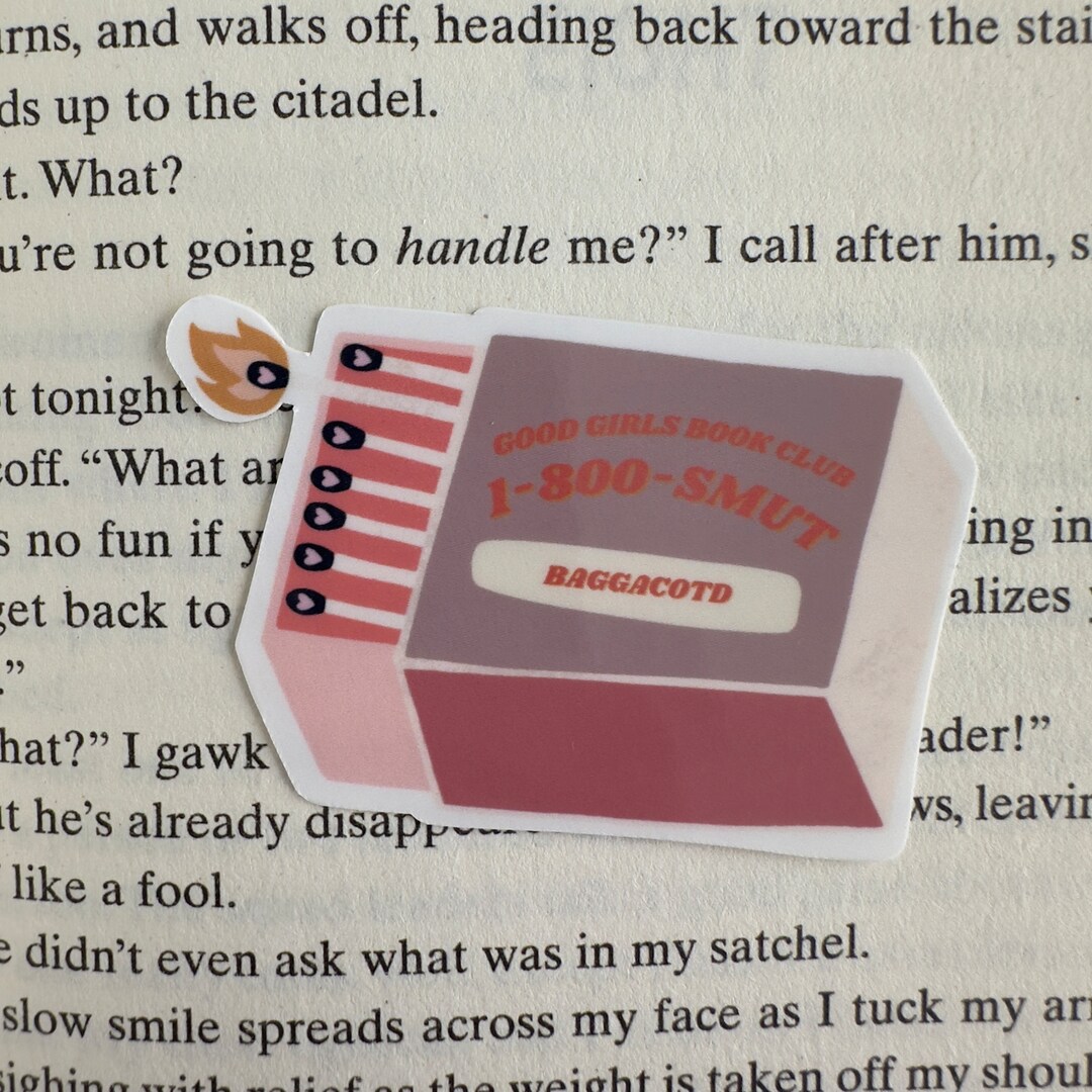 Good Girls Book Club Sticker | Spicy Romance Sticker | Bookish ...