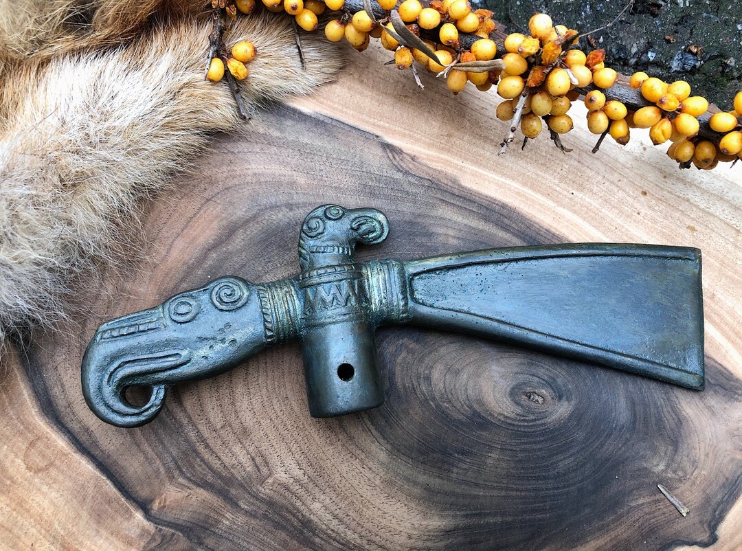 Scythian Bronze Axe Viking Ax Scythian Axe Replica Ancient Battle Axe ...