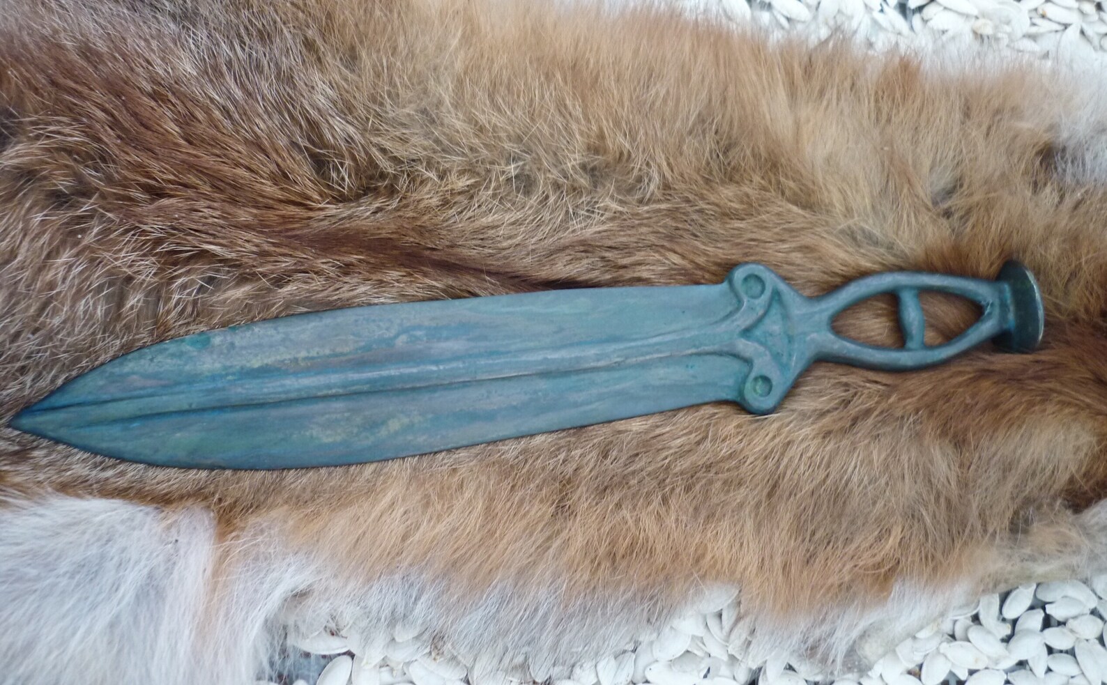 Scythian Dagger Bronze Weapon Viking Dagger Replica Ancient | Etsy