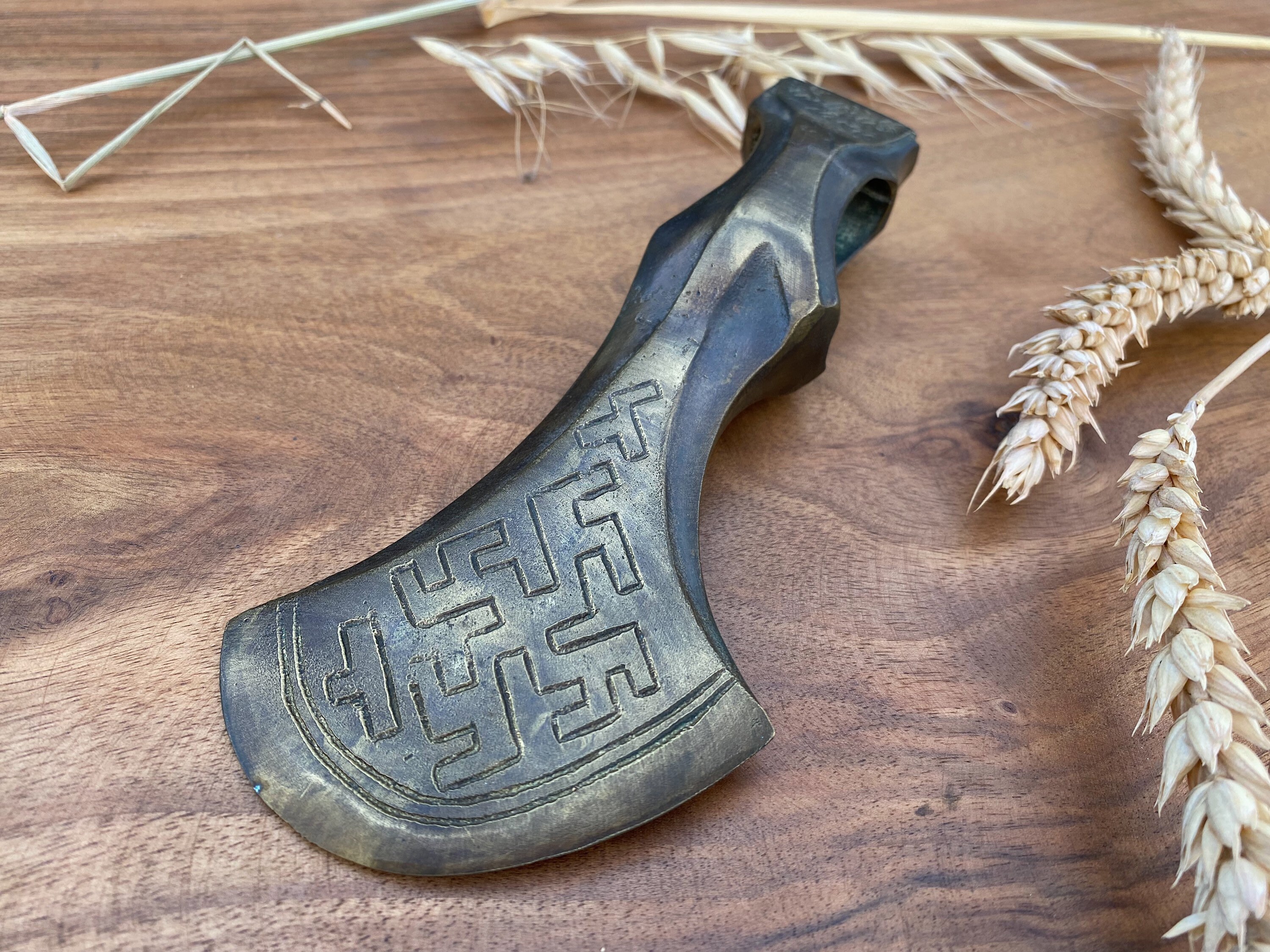 Bronze Koban Axe Replica Bronze Viking Weapon Reproduction | Etsy