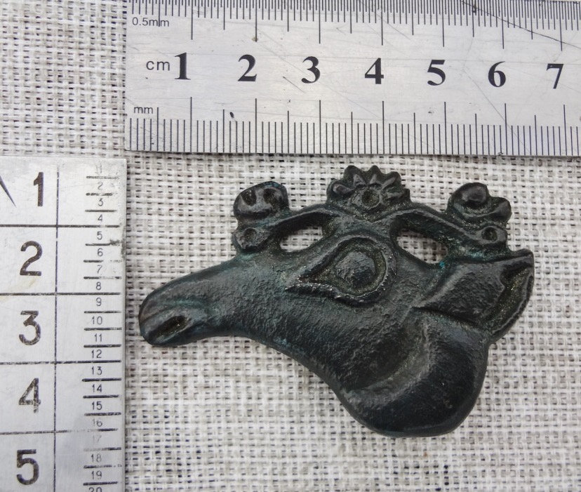 Scythian Bronze Badge - Viking Bronze Badge - Ancient Badge Replica ...