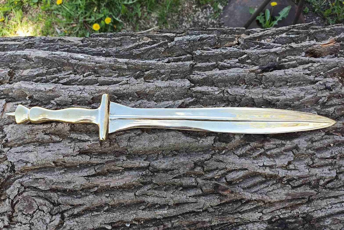 Xiphos Ancient Greek Sword Replica Bronze Xiphos Greek Bronze - Etsy