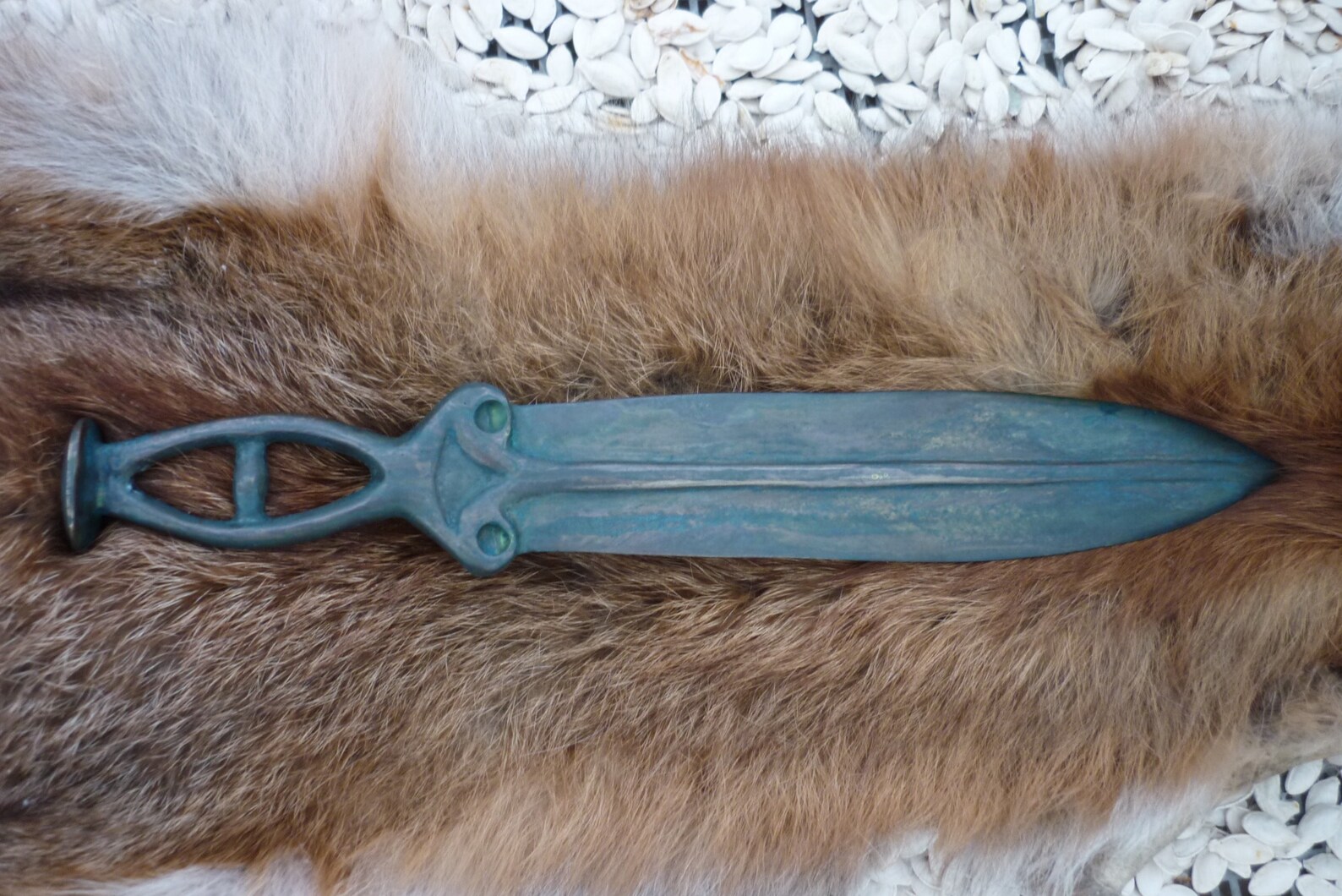 Scythian Dagger Bronze Weapon Viking Dagger Replica Ancient | Etsy