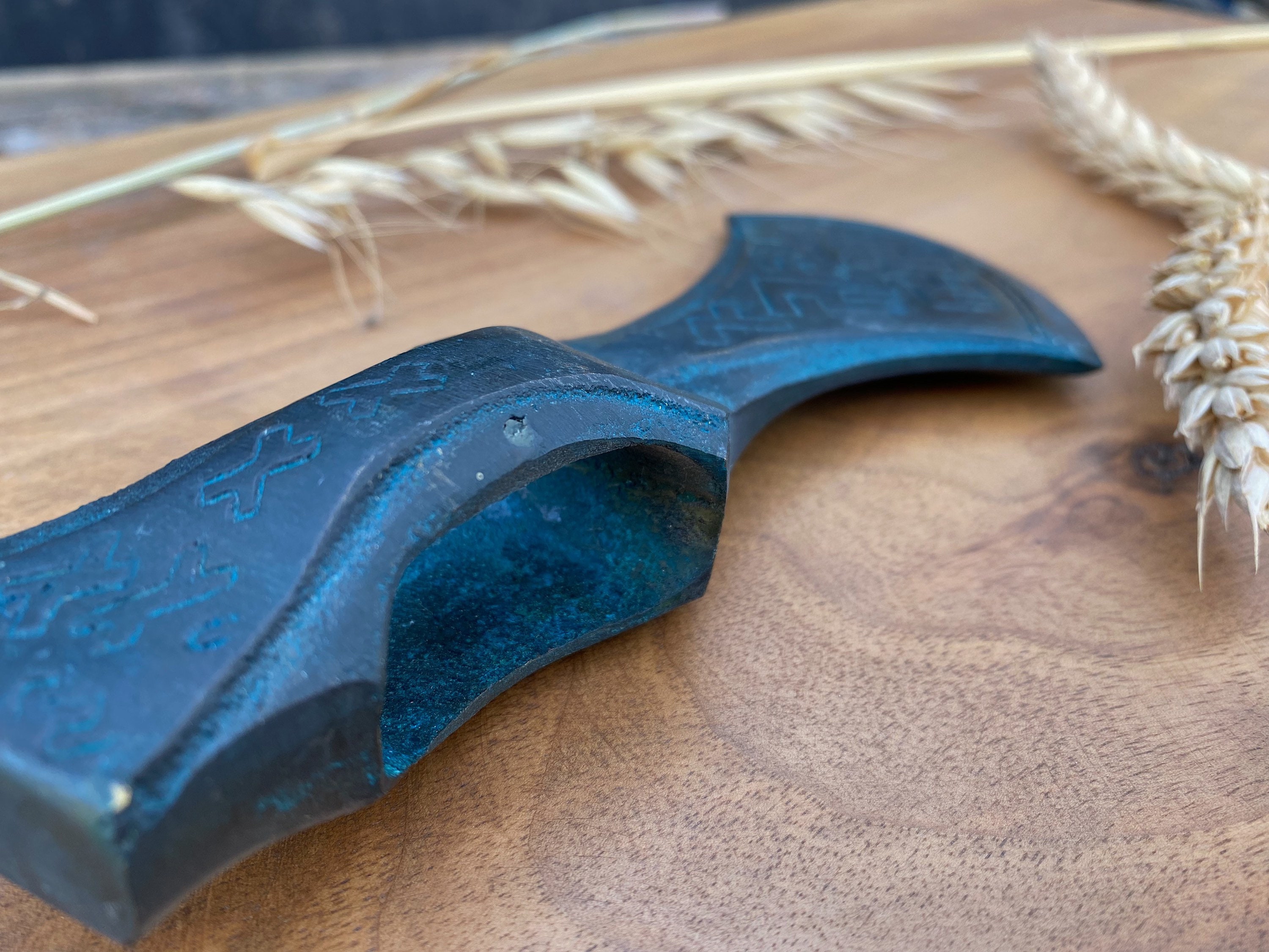 Bronze Koban Axe Replica Bronze Viking Weapon Reproduction | Etsy